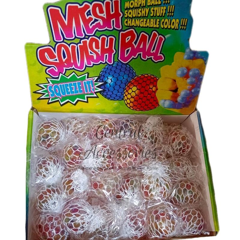 SQUISH BALL / SQUISHY MESH BALL / MAINAN ANTI STRESS BOLA ANGGUR - Shop ...
