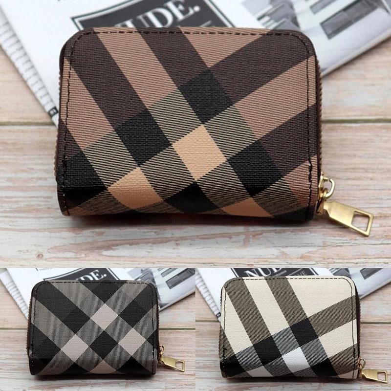 Retro Stripe Card Classic Simple Multi-card Slot Large Card Capacity ...