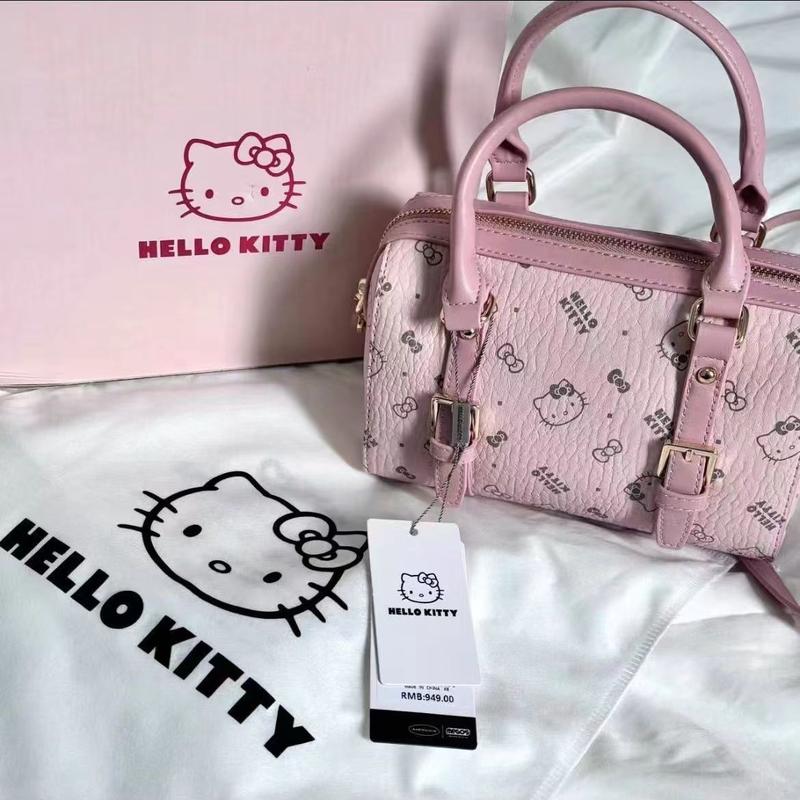 Hellokitty Hello Kitty Bucket Bag Versatile Classic Printing - TikTok ...