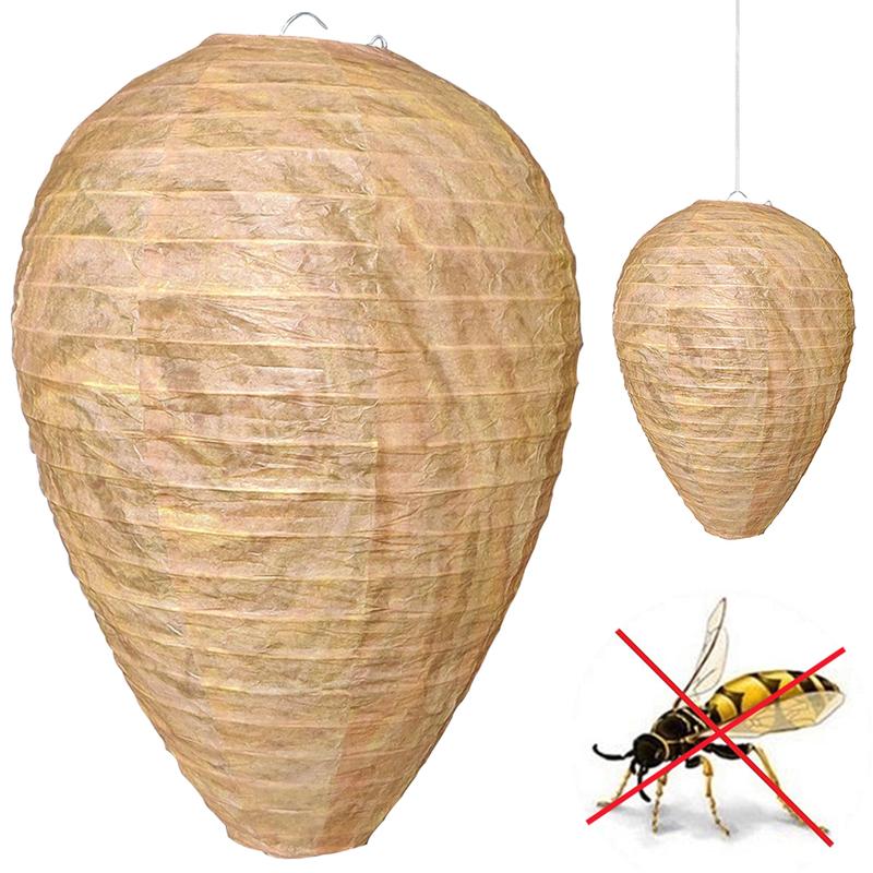 Realistic Wasp Repellent Waterproof Hornet Fake Wasp Nest Repellent ...