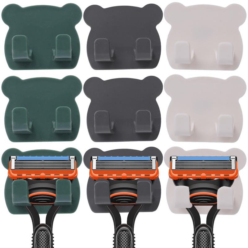 1/2pcs Shaver Storage Rack Shelf Stainless Steel Razor Holde - TikTok ...