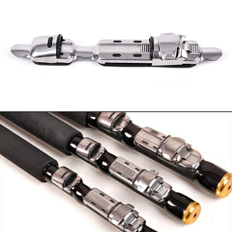 stainles steel fishing rods wheel seat pole deck rods clip reel ...