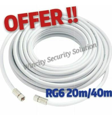 WSS New Original Use RG6 cable wire (10m/ 20m/ 40m) Asto coaxial ...