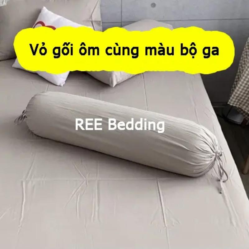 Vỏ gối ôm cùng màu với bộ ga giường khách đặt size 35x100 (cm) - TikTok ...