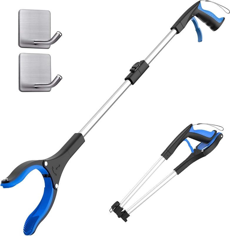 3 count Grabber Reacher Tool Kit: 35" Long Trash Grabber Tool, - TikTok ...