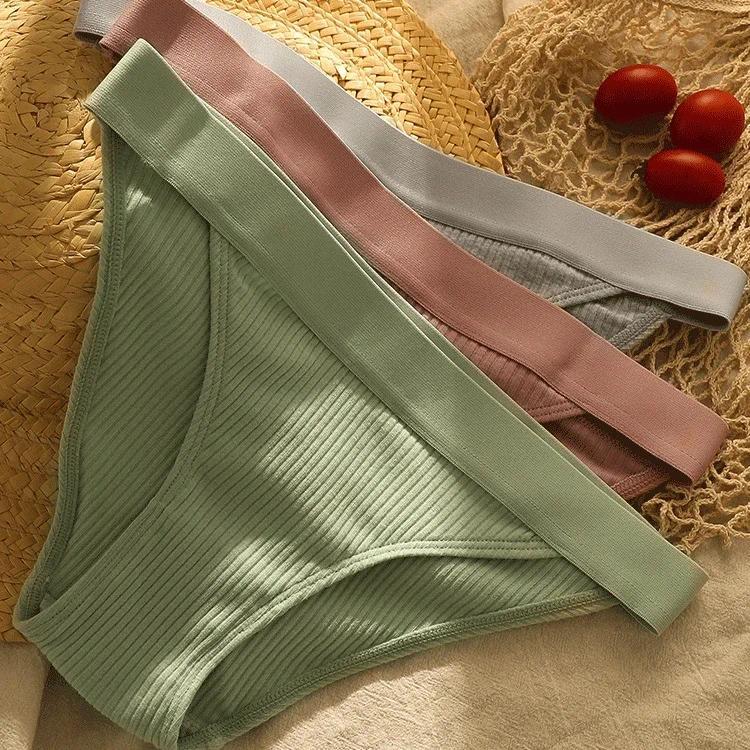 Women's Thread Panties Sexy Seamless Underwear Cotton Crotch - TikTok ...