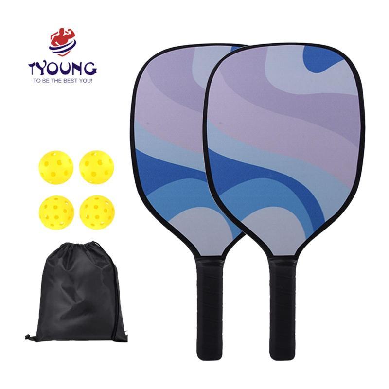 Squash Racket 1 Pair Pickleball Honeycomb Paddles Set Free - TikTok ...