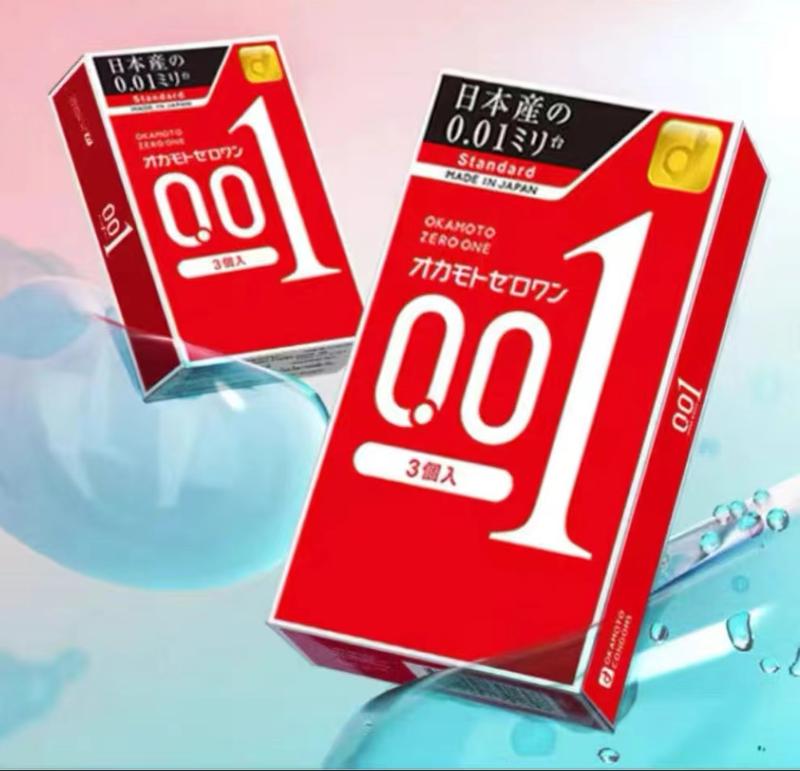 Okamoto 0.01 Zero One Condom 3pcs - TikTok Shop Philippines