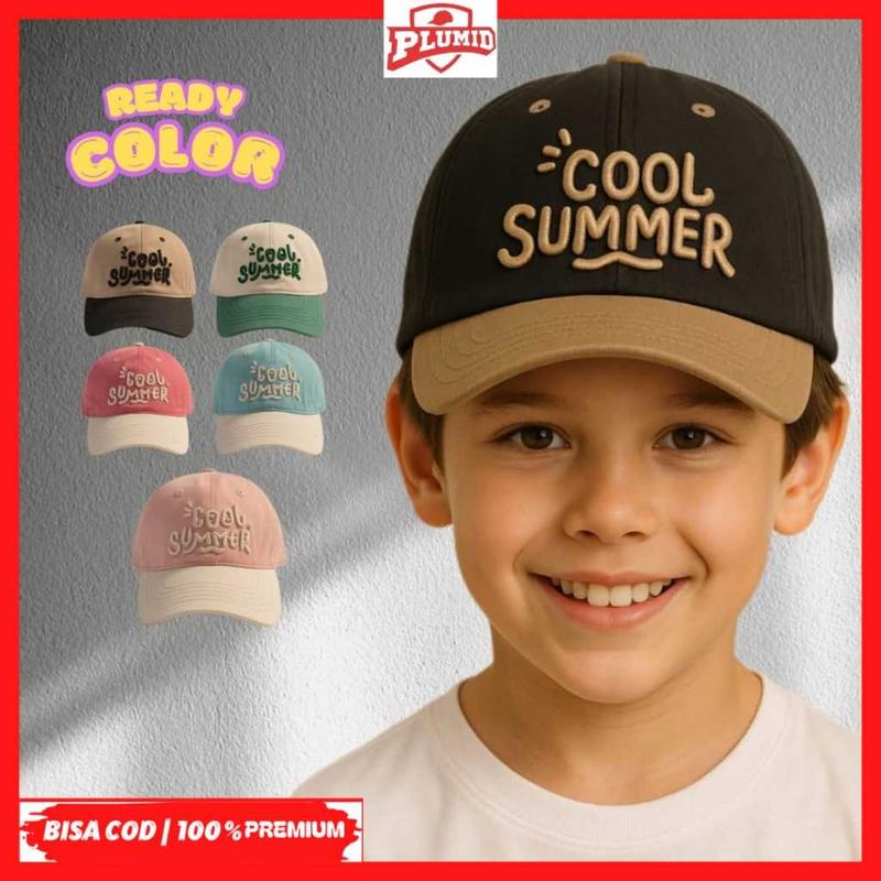 PLUMID - Topi bisbol anak 4 tahun - 10 tahun Topi baseball anak laki ...