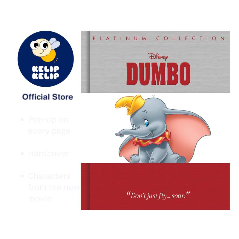 Disney Classics The Storybook of Dumbo Platinum Hardcover For Kids With ...