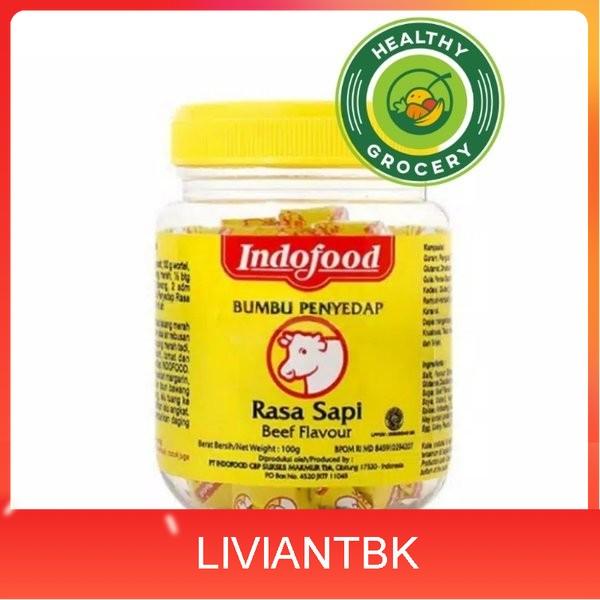 LT Indofood Bumbu Penyedap Rasa Sapi 25 Blok 100gr Kaldu Blok - Shop ...