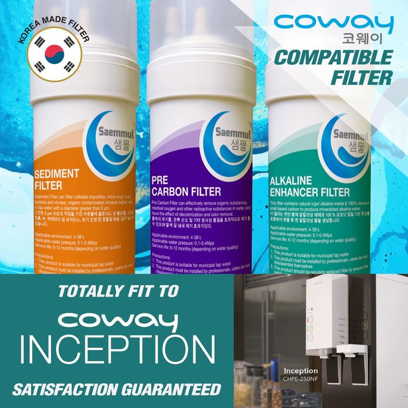 Halal Korea Oem Alkaline Upgrade Coway Petit Water Filter Cartridge ...