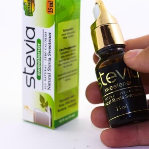 Stevia Gula Cair Sugar Stevia Herbal pemanis Alami Manis Food Mani ...