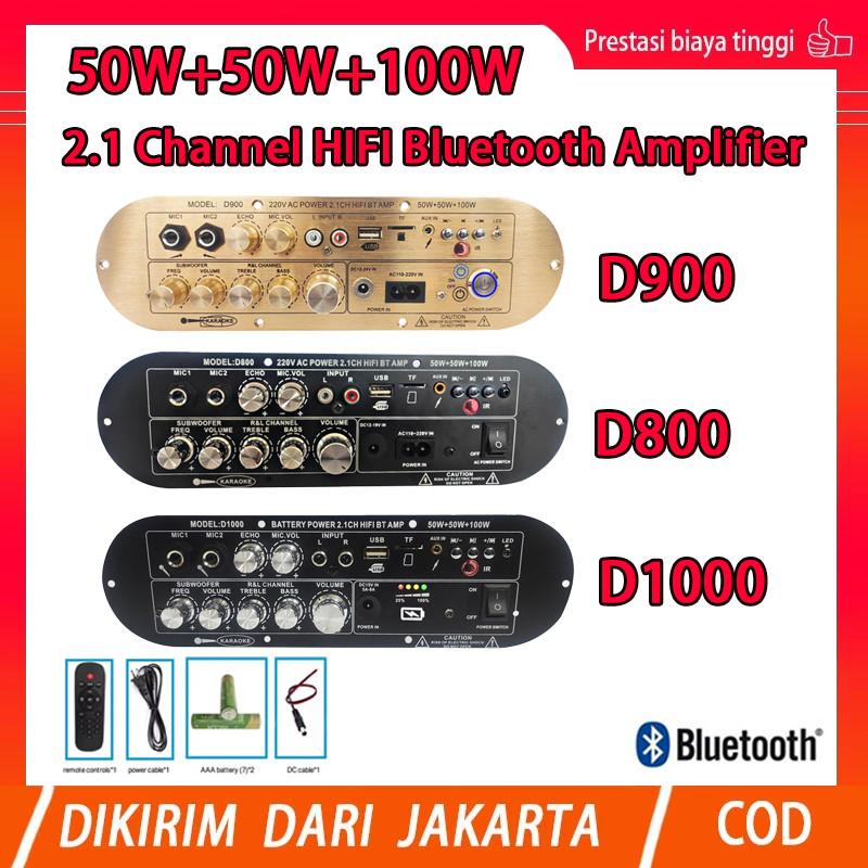 【Ready stok】D800/D900/D1000 2.1-Channel Bluetooth 5.0 Power Amplifier ...