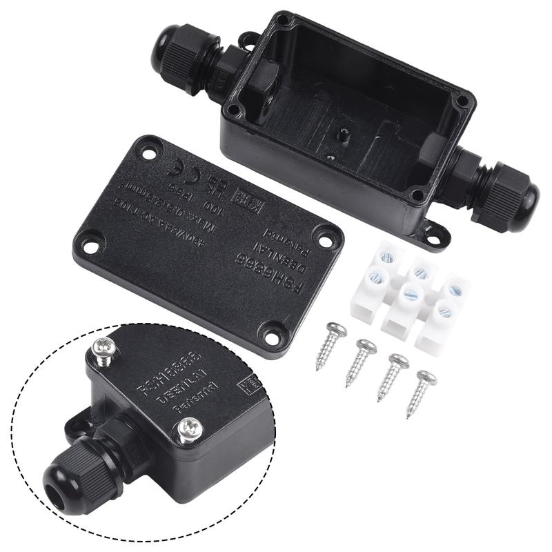 2 Way Outdoor Waterproof IP65 Cable Connector PC Junction Bo - TikTok ...