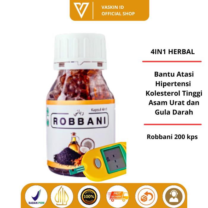 Jual Robbani isi 200 kapsul Membantu Mengatasi Persendian Asam Urat ...