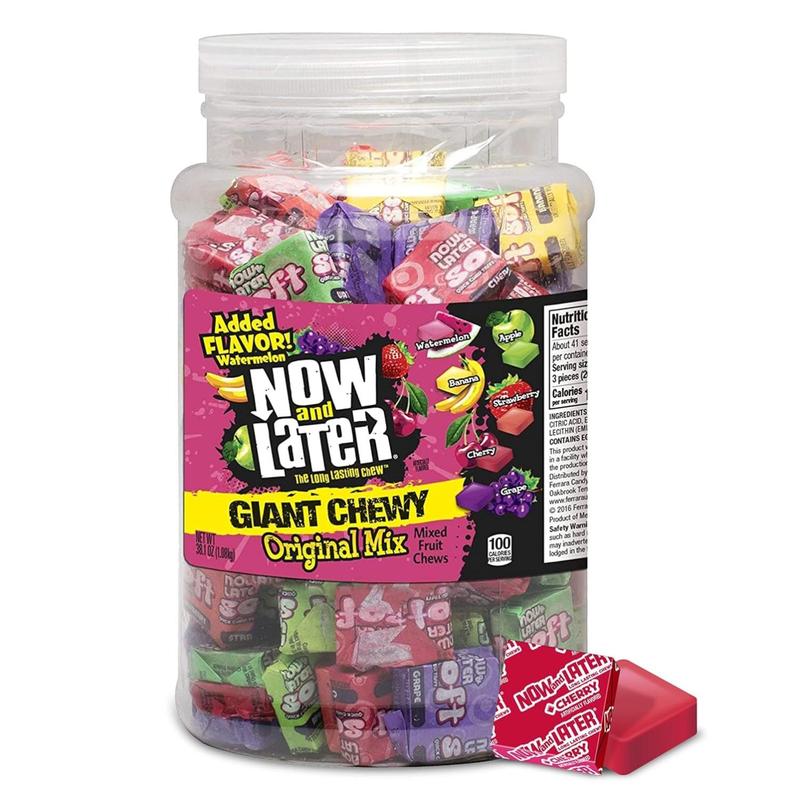 Now and Later Giant Chewy Original Mix Candy, Mixed Fruit Chew - TikTok ...