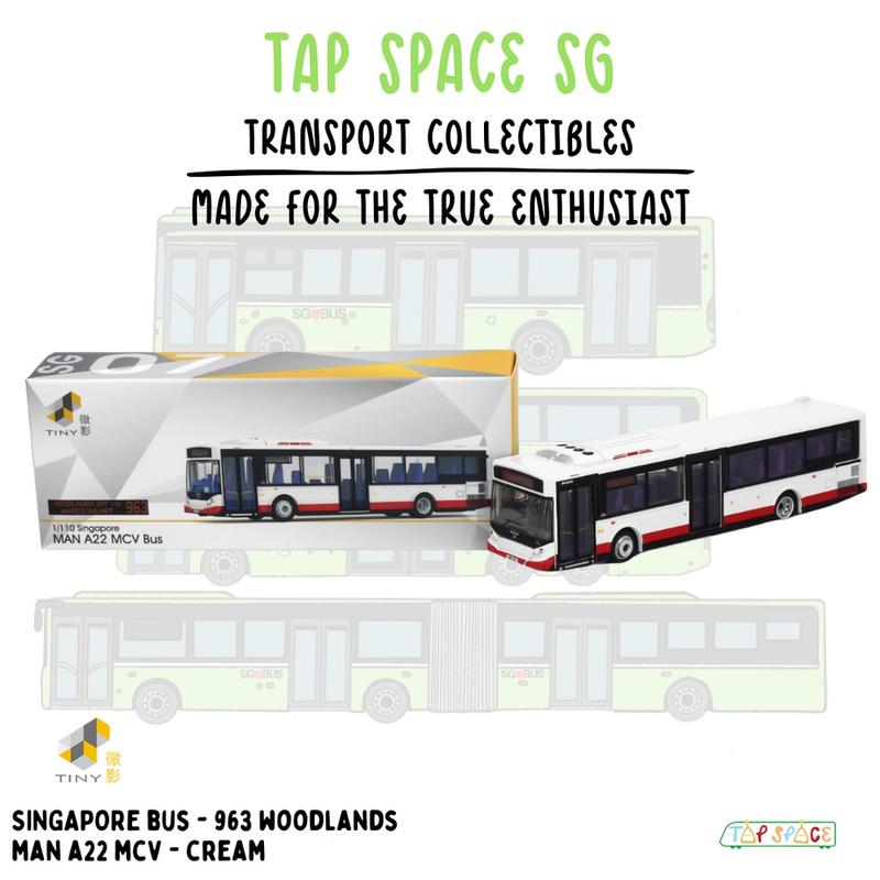 SG07 MAN A22 MCV Bus (Servie 963 Woodlands Int) - TikTok Shop Singapore