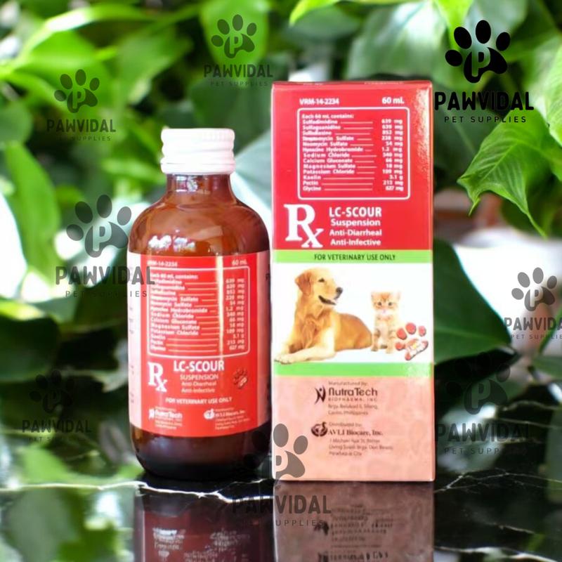 LC-Scour Suspension: Antibiotics + Electrolytes + Kaolin + Pectin ...