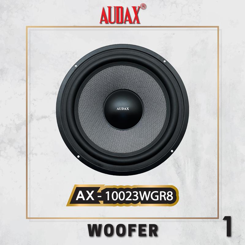 Audax - Speaker Pasif 10" AX-10023 WGR8 Woofer MK II - Shop | Tokopedia