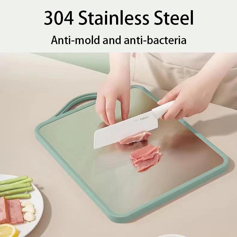 304 Stainless Steel Chopping board Double Side Usable Anti Rust ...