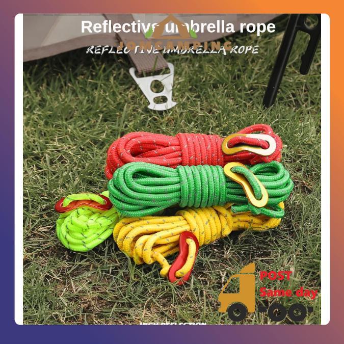 4m Thickened Tent Wind Rope Canopy Outdoor Camping Reflectiv - TikTok ...