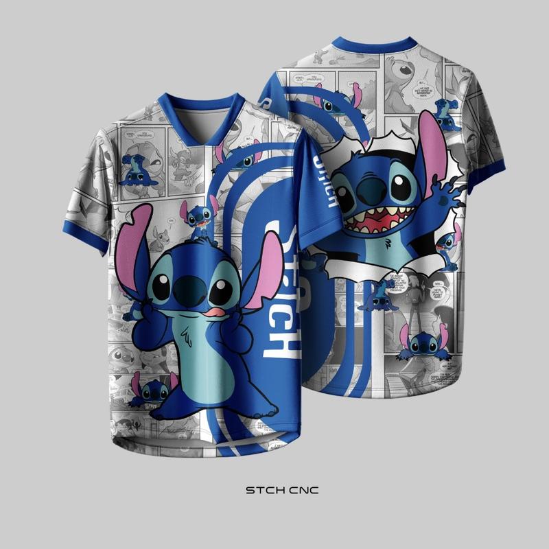 Baju-T Jersi Sukan Harian Premium 3R Stitch CNC, Bahan Drifit - TikTok ...
