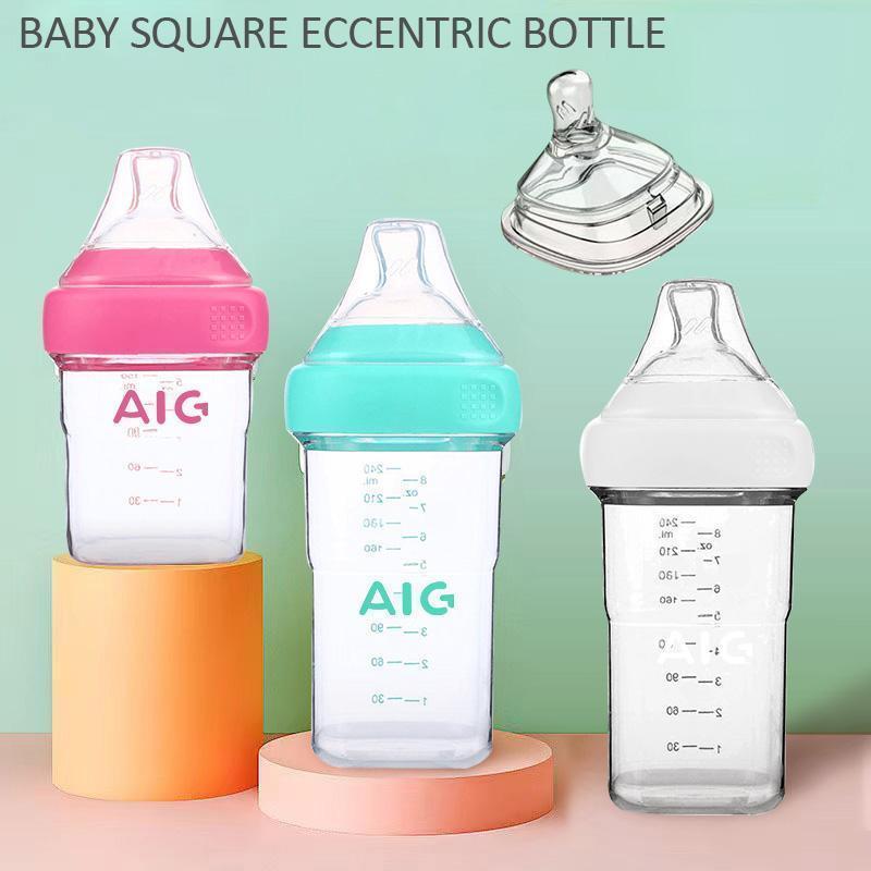 ALG/AIG bottle Multi-functional anti-colic wide-bore baby bottle ...