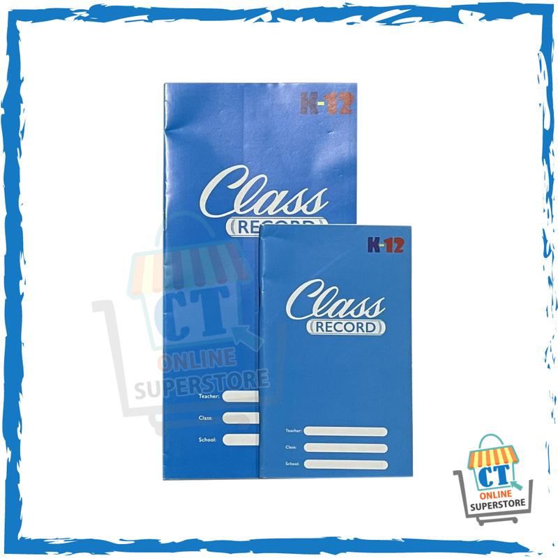 Veco K-12 Class Record Big and Small - TikTok Shop Philippines