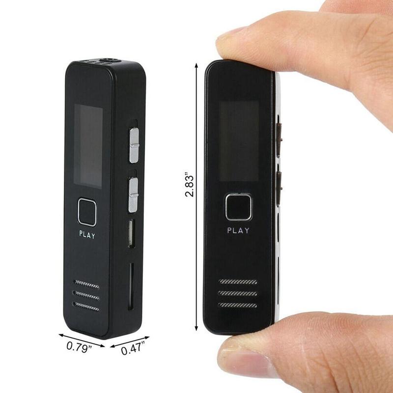 1pcs Mini Professional Digital Recorder Plays Sound, Chargin - TikTok ...