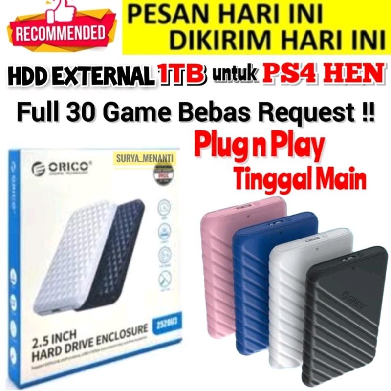 HDD PS4 EXTERNAL KHUSUS PS4 JAILBREAK | HARDISK EKSTERNAL PS - Shop ...
