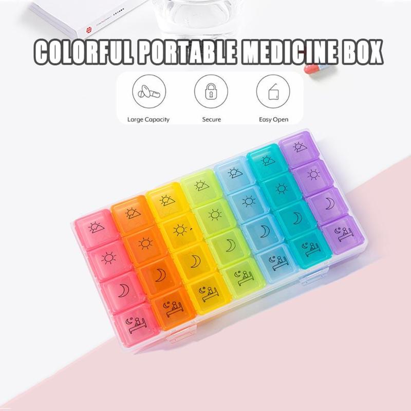 Medicine Pill Plastic Box For Travel Transparent Mini Storag - TikTok ...