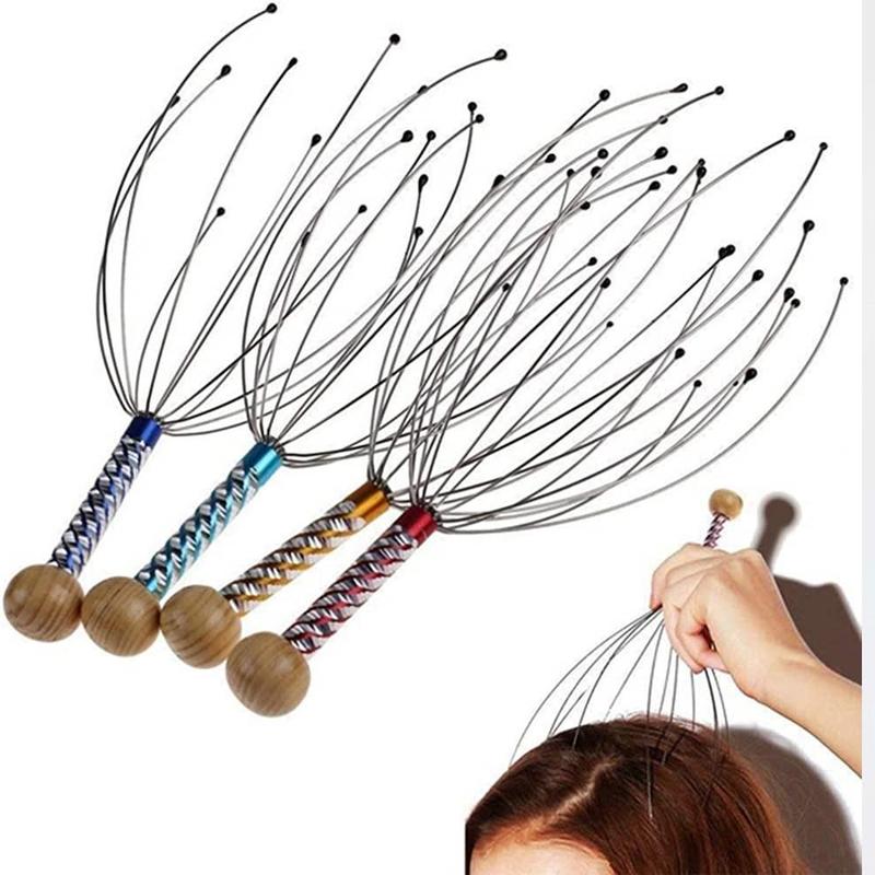 Head Massager Tool Octopus Head Massager Head Massage Urut kepala ...