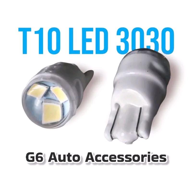 2pcs T10 Ceramic LED W5W Parklight Map light Panel Gauge Interior ...