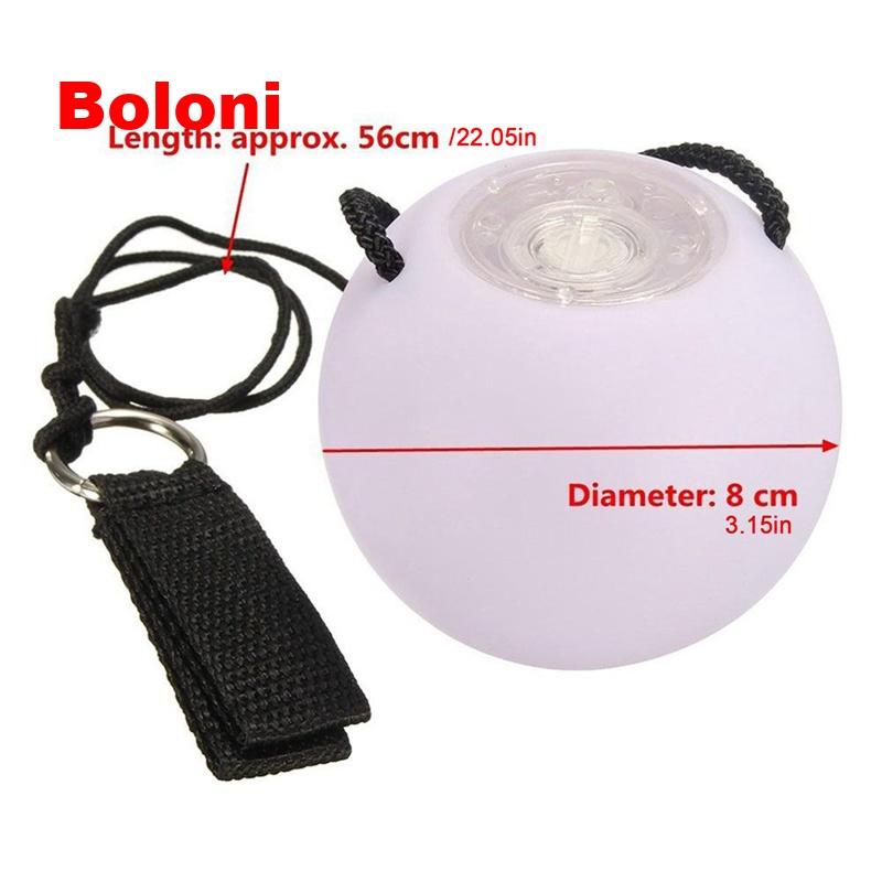 Waterproof Glow Up LED Ball Light Up POI Thrown Balls for Belly ...