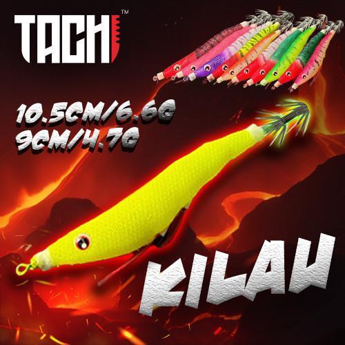 TACHI KILAU Candat Sotong Luminous Squid Jig Umpan Pancing Sotong ...