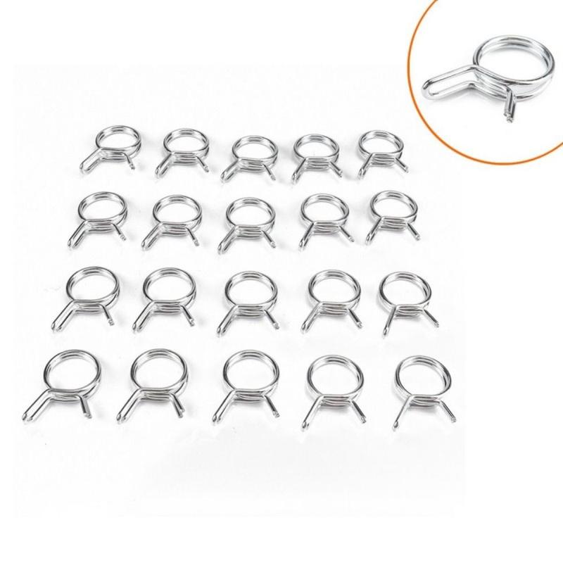 ttooller 10Pcs/set Universal Spring Clips Hose Clamp Assortment ...