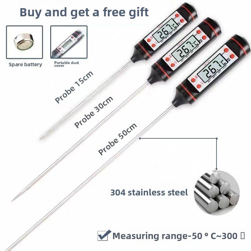 Termometer untuk Mengukur Suhu Air dan Minyak, Penggunaan Komersial ...