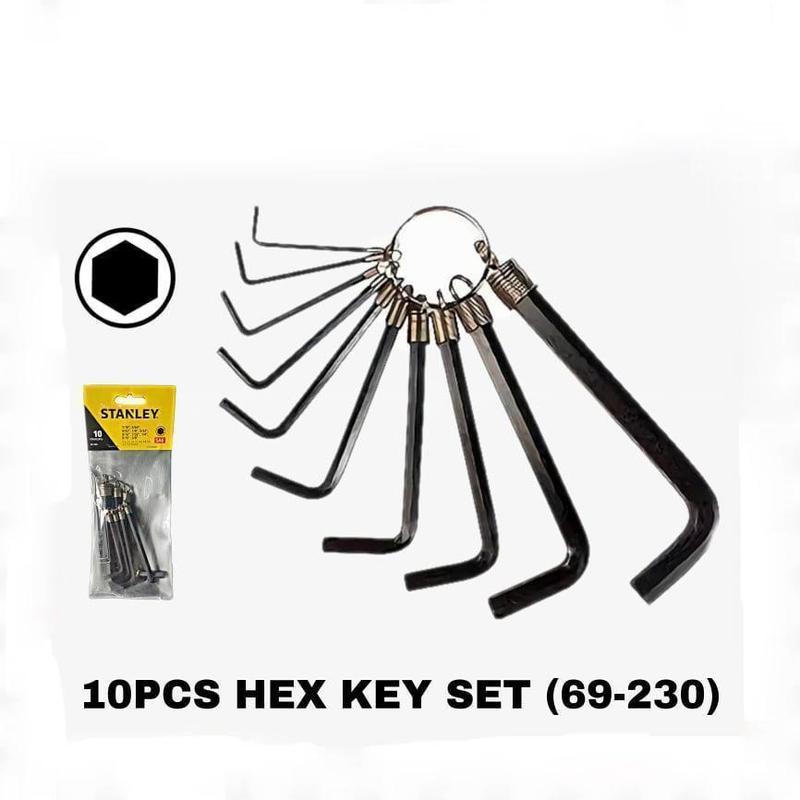 10Pcs HEXAGONAL ALLEN KEY WRENCH SET (69-230) - TikTok Shop Philippines