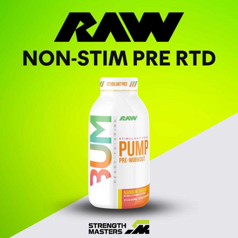 Raw Nutrition Pump RTD Pre-Workout | Ready to Drink | Non-Stim - TikTok ...