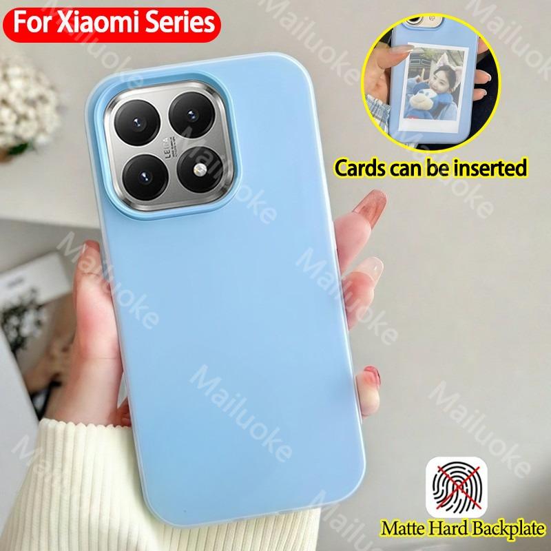 For Xiaomi 15T Pro Casing Xiaomi 15T Casing Candy Color Matte Diy Cards ...