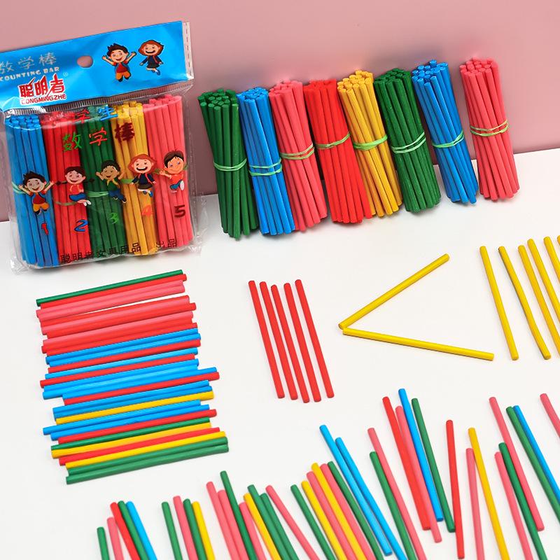 100 pcs math sticks educational teaching arithmetic sticks - TikTok ...