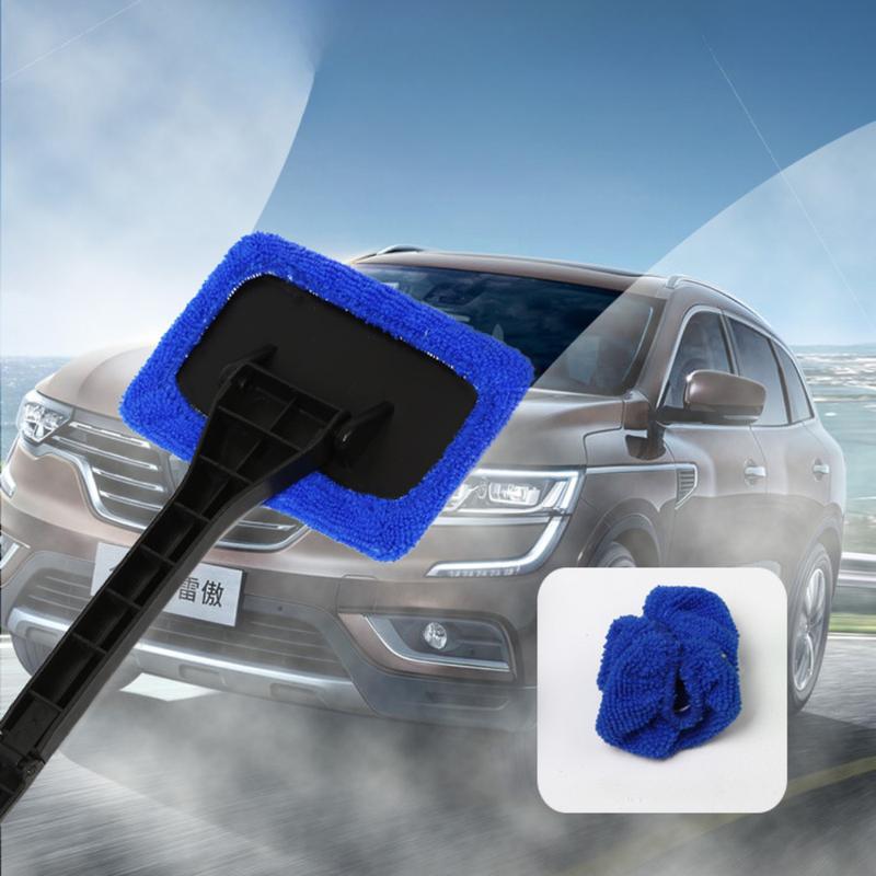 Multi-use Car Window Cleaner Brush Long Handle Windshield Cleaning ...