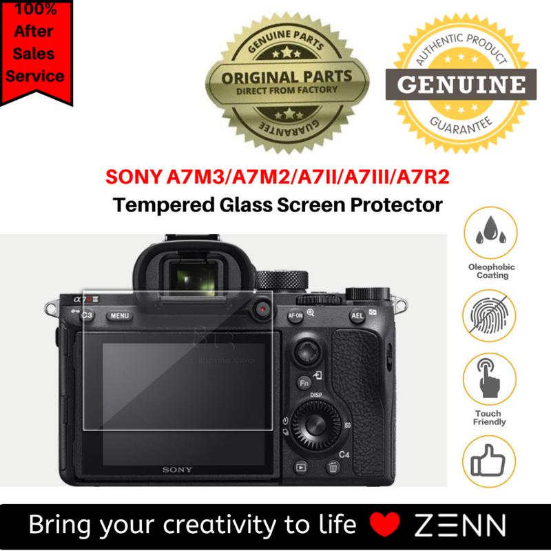SONY A7M3/A7M2/A7II/A7III/A7R2/A7R V Tempered Glass Camera Screen ...