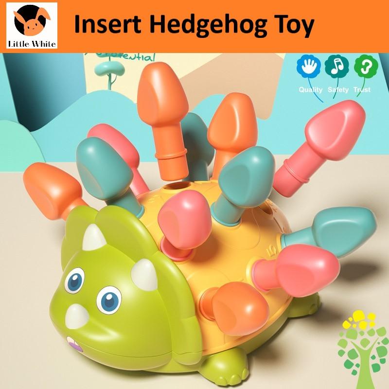 Baby Toy Insert Hedgehog Toy Early Learning Educational Toy Mainan ...