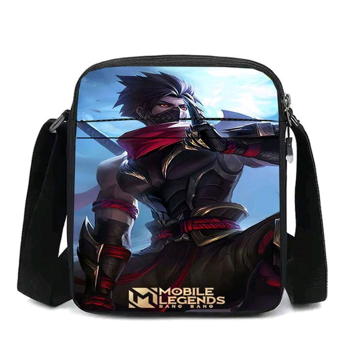 New Fashion Mobile Legend Sling bag for Men anime character graphic ...