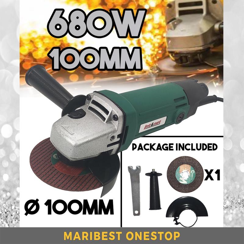 TNT-060 680W ANGLE GRINDER WITH HANDLE EXTENSION GRINDER 50PCS - TikTok ...