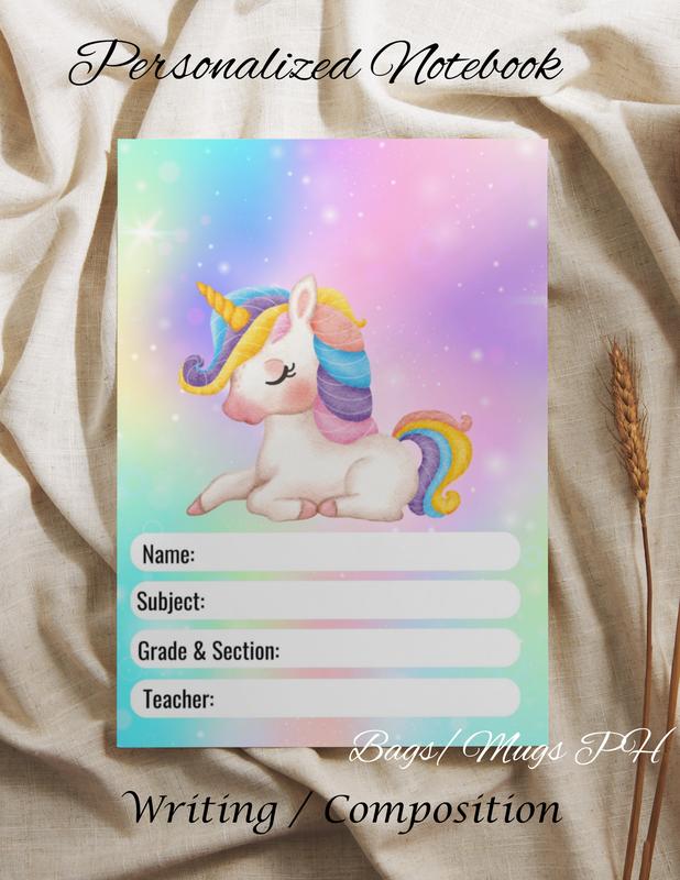 Unicorn Notebook Writing/Composition (Kinder to Grade 6) - TikTok Shop ...