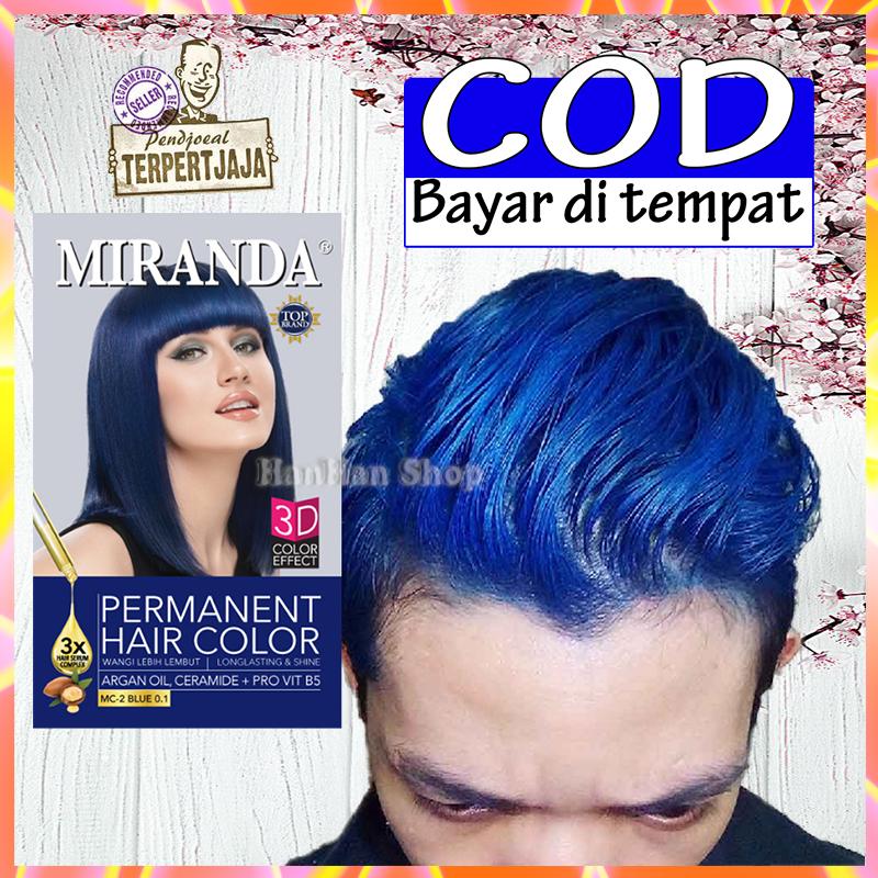 Miranda Hair Color Premium Blue MC-2 - Shop | Tokopedia