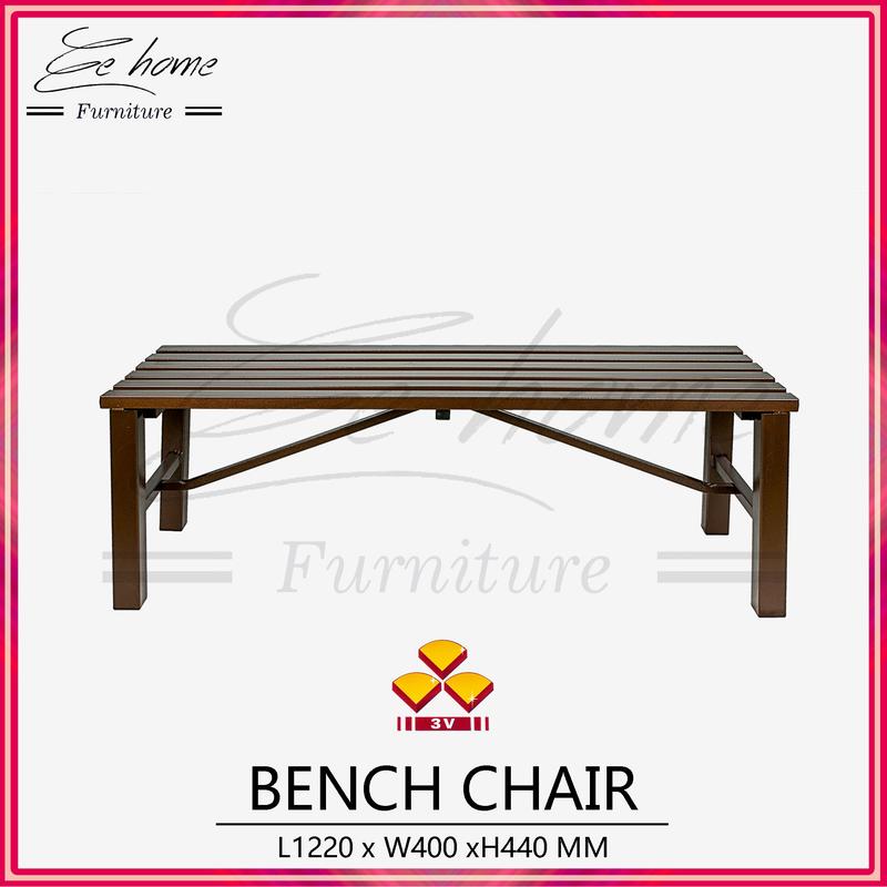 EE HOME 3V METAL BENCH CHAIR KERUSI BESI FOLDABLE GARDEN CHAIR - TikTok ...